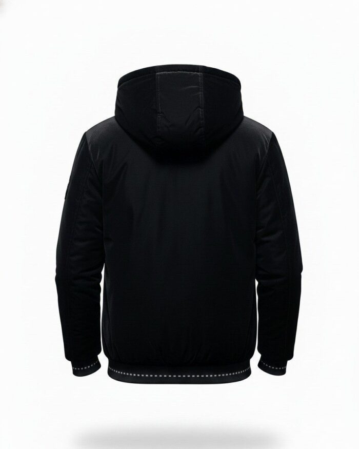 Men’s Winter Jacket. (Black) - Mim A to Z